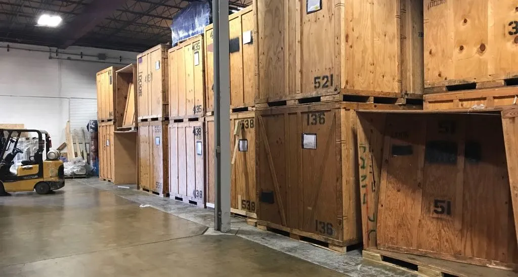 Chicago Moving & Storage | Secure Wooden Vault Facility